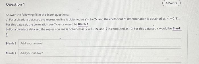 Solved Answer the following fill-in-the-blank questions: a) | Chegg.com