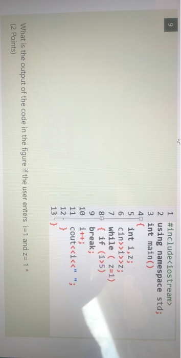 Solved 1 Include 2 Using Namespace Std 3 Int Main 4ą 5 5951