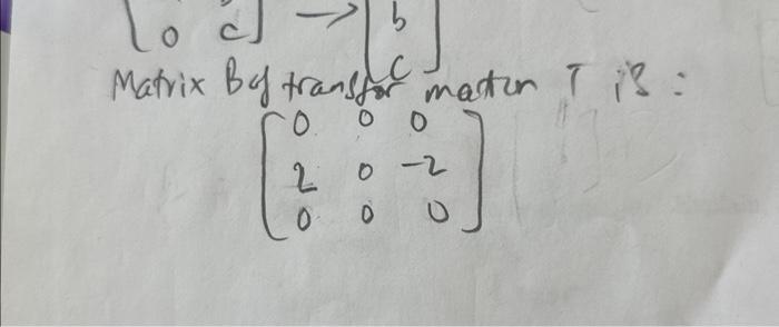 Solved can anyone help me find the basis of Ker(T) and basis | Chegg.com
