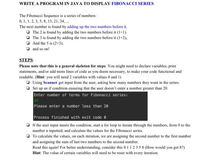 Solved please write in java and read instructions, also add | Chegg.com