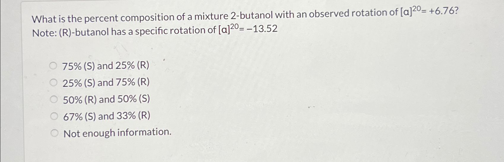 Solved What is the percent composition of a mixture | Chegg.com