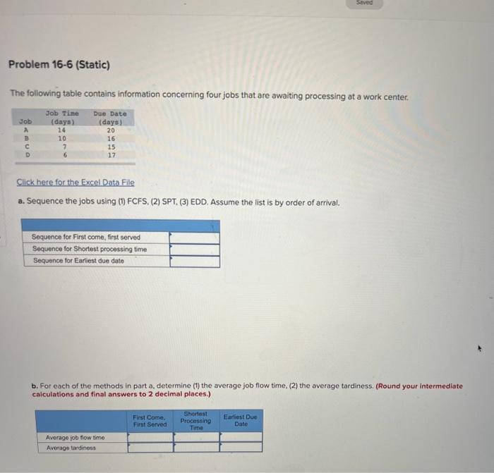 Solved The following table contains information concerning | Chegg.com
