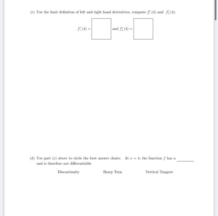 Solved 3. Let f be a continuous function. Define the left | Chegg.com