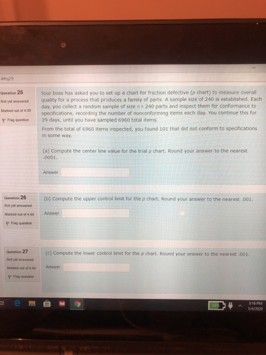 Solved 4+29 Question 25 Not yet answered Marked out of 4.00 | Chegg.com