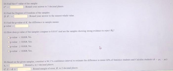 Solved Is Statistics easier than Calculus? A math course is | Chegg.com