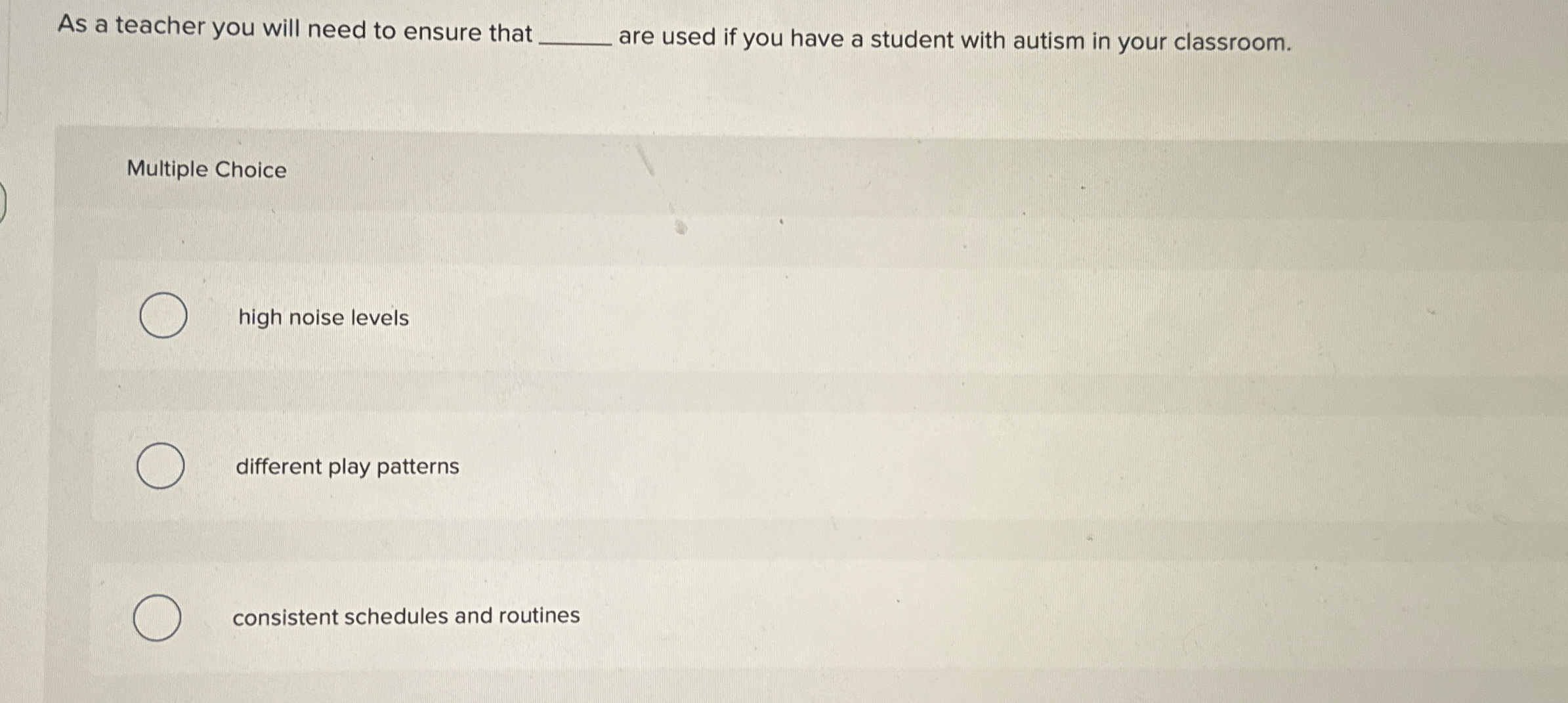 Solved As a teacher you will need to ensure that are used if | Chegg.com