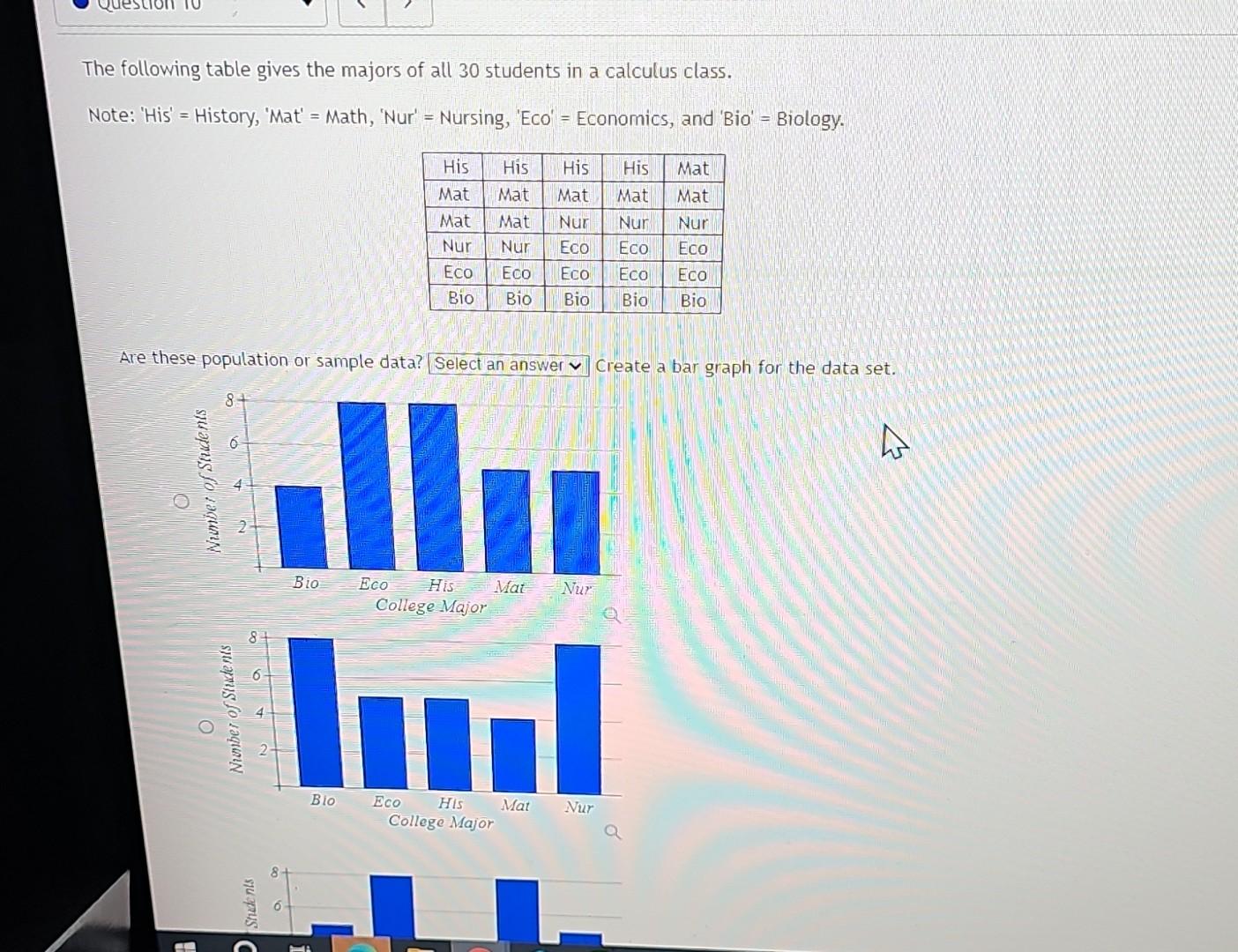 Solved A data set of the ages of a sample of 325 Galapagos | Chegg.com