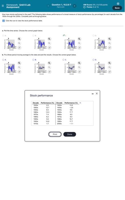 Solved Homework: Unit 6 Lab Assignment Question 1, 16-26-1 | Chegg.com