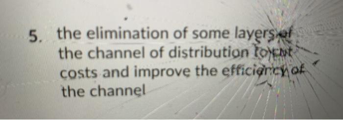 Solved disintermediation