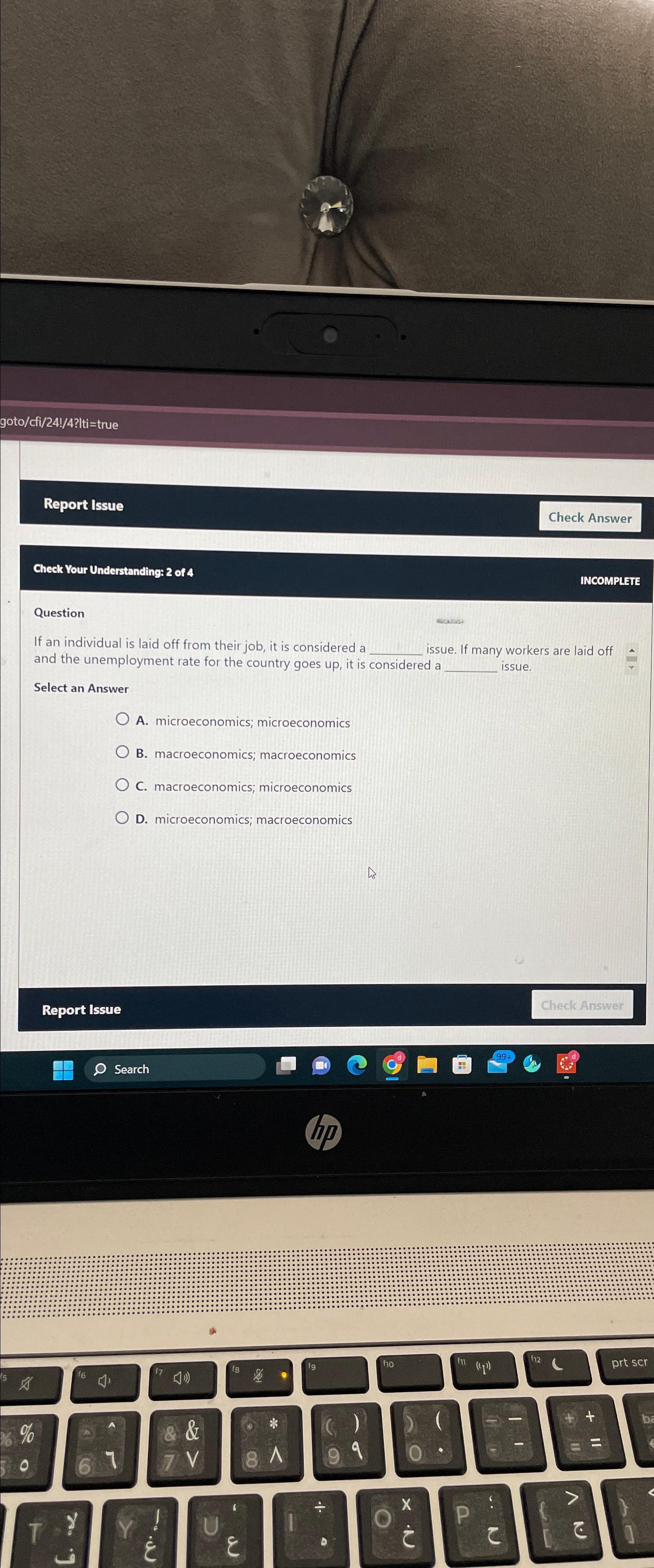Solved Report IssueCheck AnswerCheck Your Understanding: 2 | Chegg.com