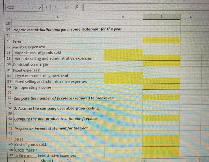 Solved Paste B I U- Cells - - A Alignment Number Conditional | Chegg.com