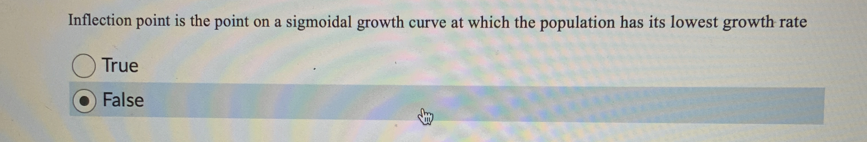 Solved Inflection point is the point on a sigmoidal growth | Chegg.com