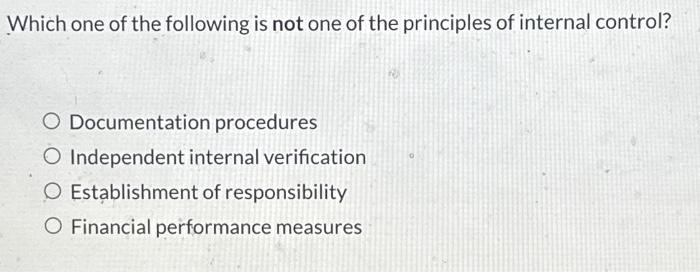 Solved Which one of the following is not one of the | Chegg.com