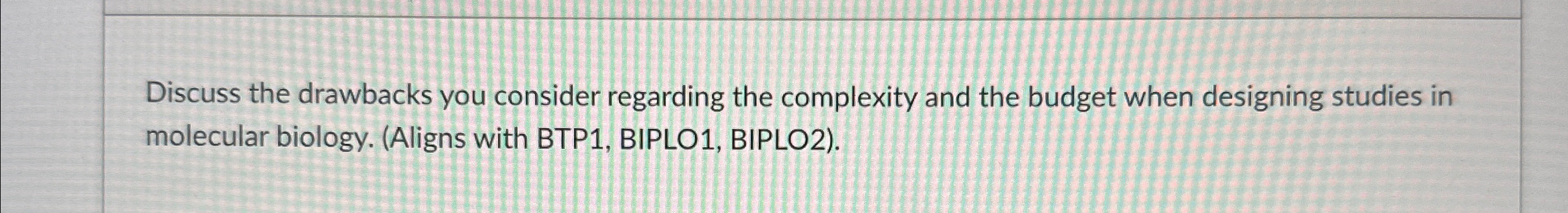 Solved Discuss the drawbacks you consider regarding the | Chegg.com