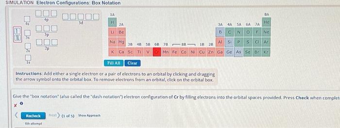 Solved Instructions: Add either a single electron or a pair | Chegg.com