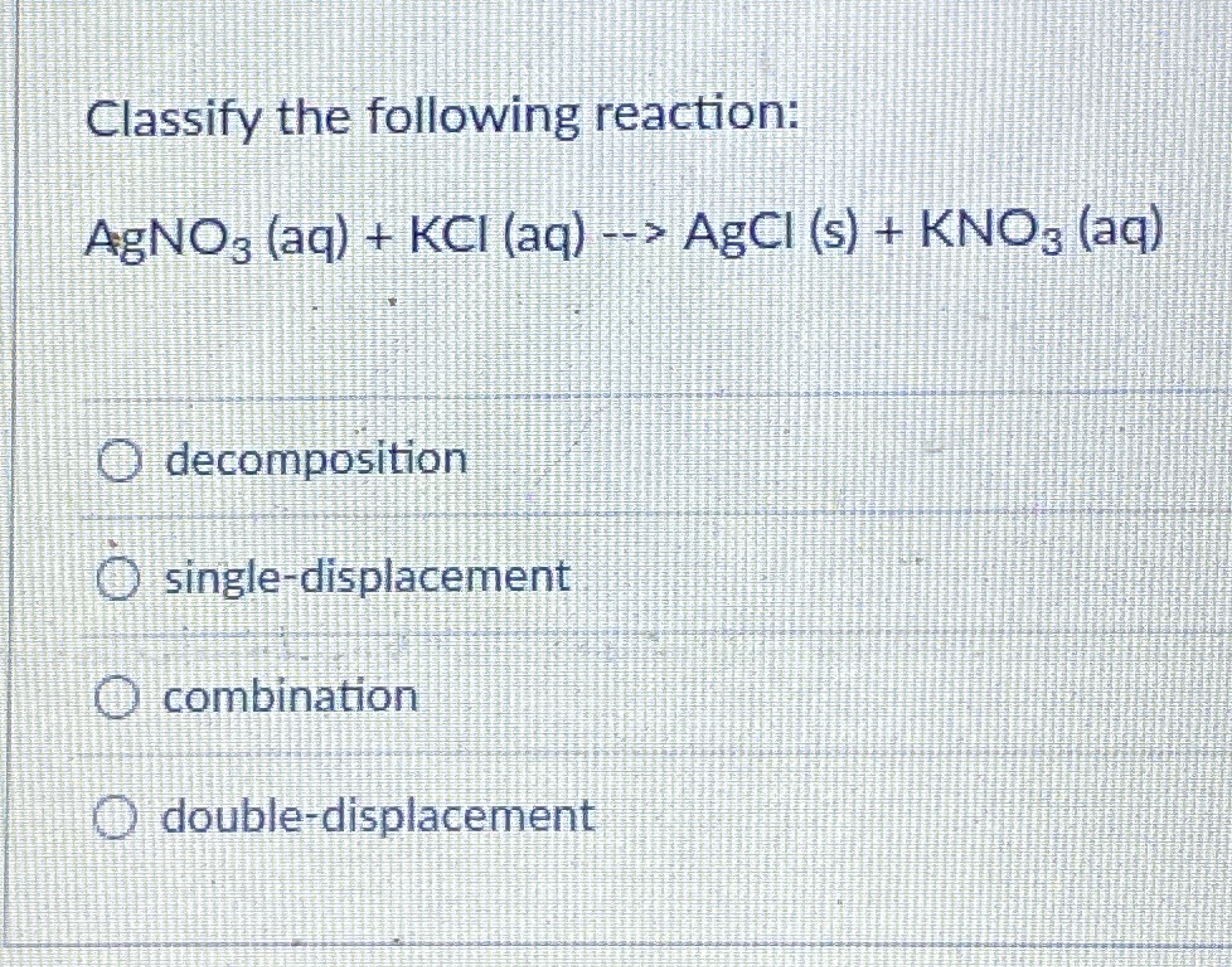 Solved Classify the following | Chegg.com