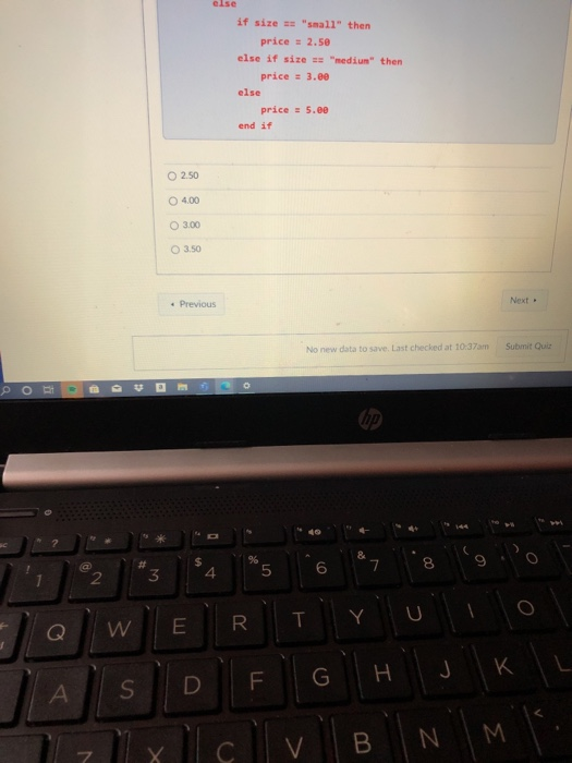 Solved Examine the pseudocode listed below. When translated | Chegg.com