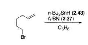 Solved C6H6n−Bu3SnH(2.43)AlBN(2.37) | Chegg.com