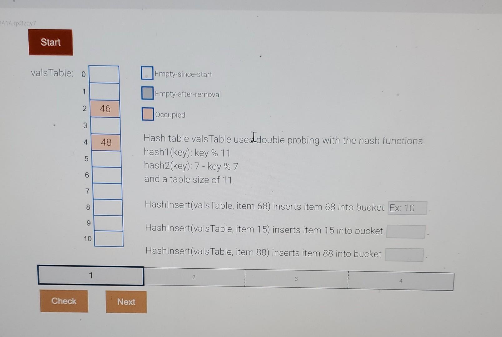 Solved 2414.qx3zqy7 Start valsTable: o 1 2 Check 3 4 5 6 7 8 | Chegg.com