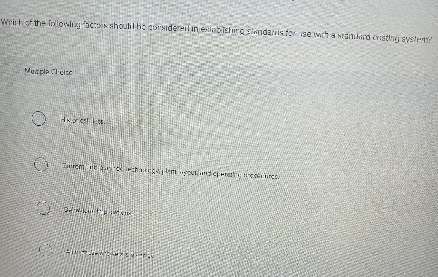 Solved Which of the following statements is incorrect? | Chegg.com