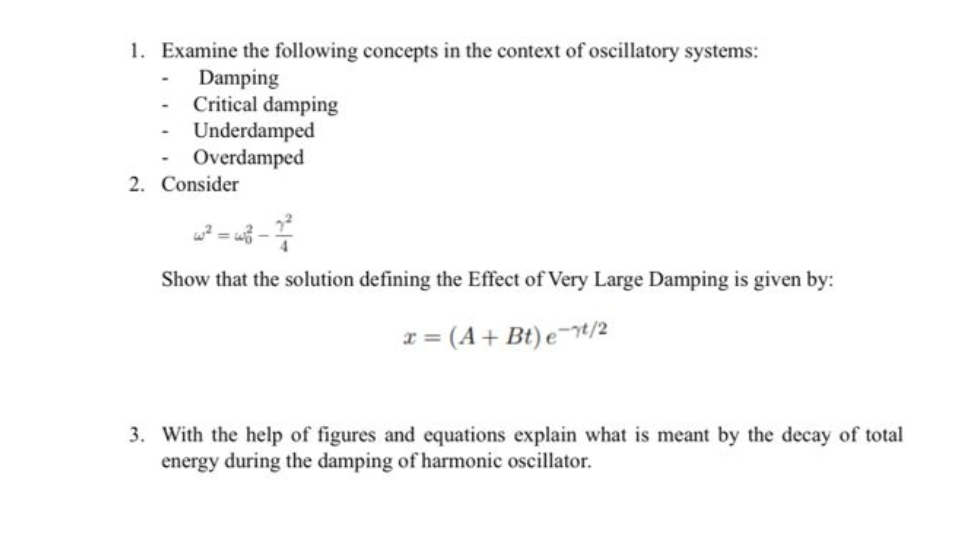 Solved Examine the following concepts in the context of | Chegg.com