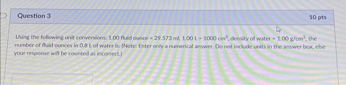 Solved Question 3 10 pts 4 Using the following unit | Chegg.com