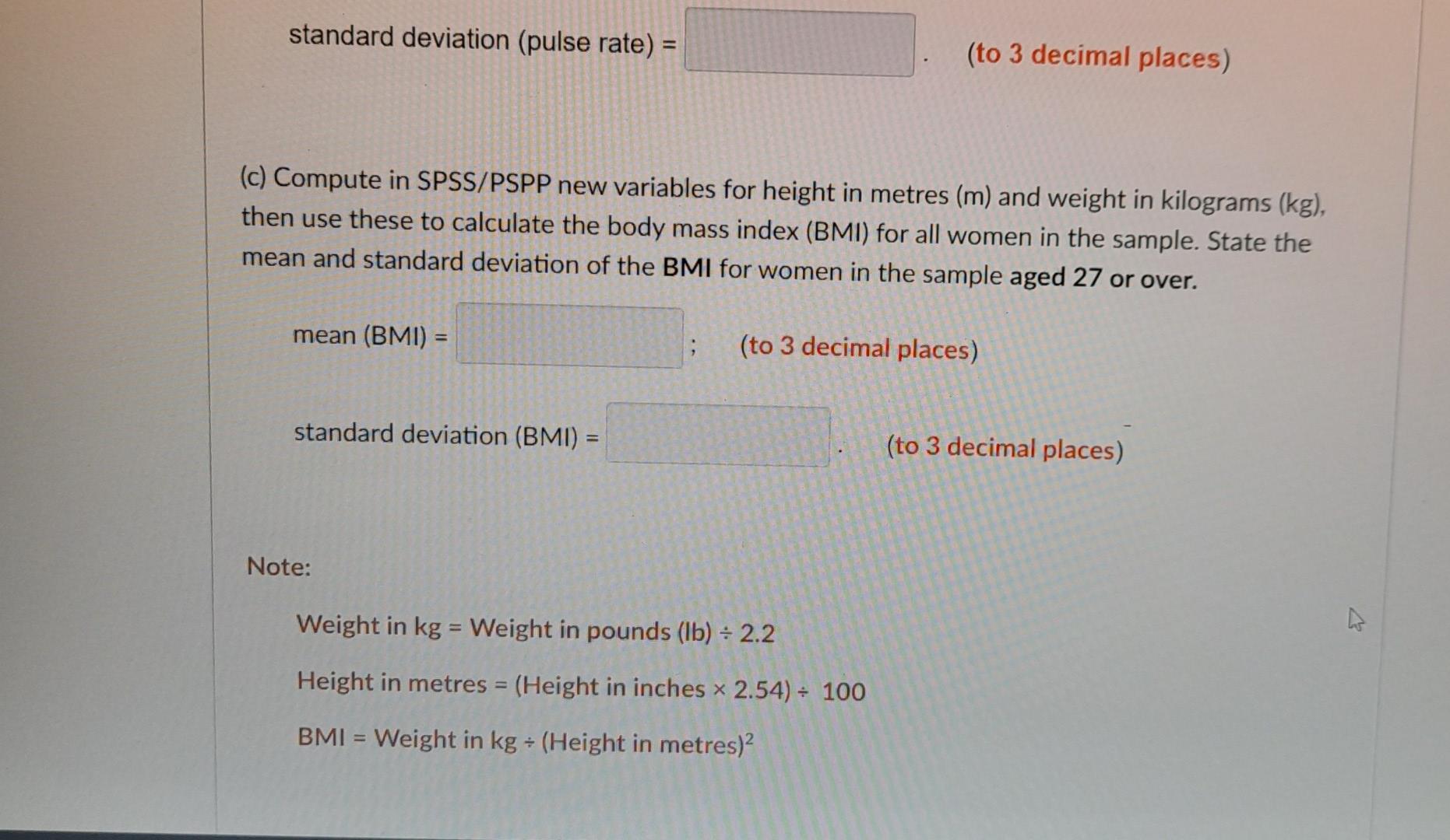 Solved (b) Determine the mean and standard deviation of the | Chegg.com