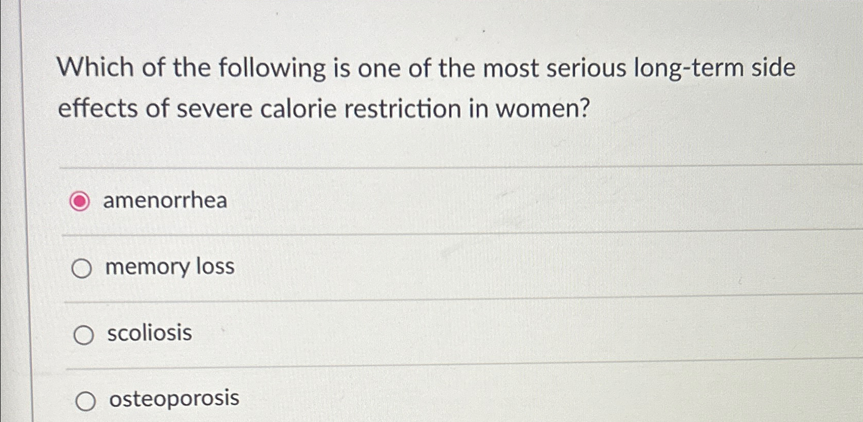 Solved Which of the following is one of the most serious | Chegg.com