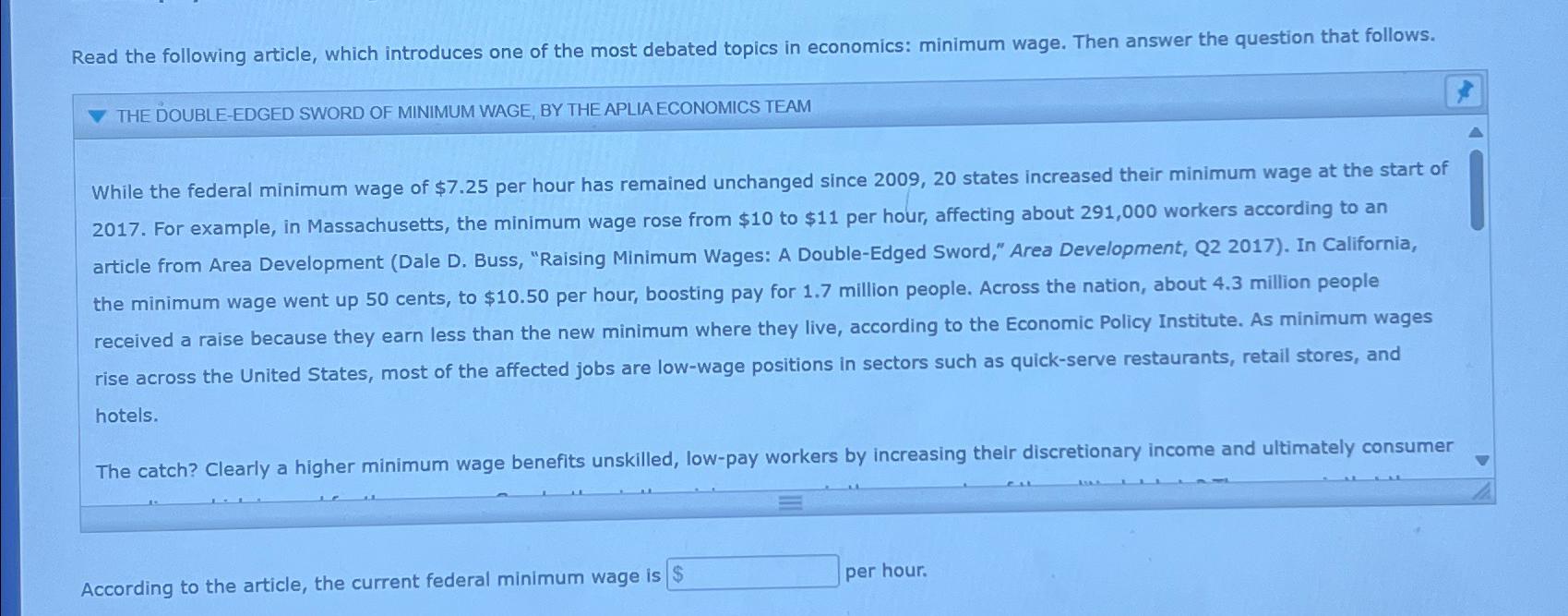 Solved Read the following article, which introduces one of | Chegg.com