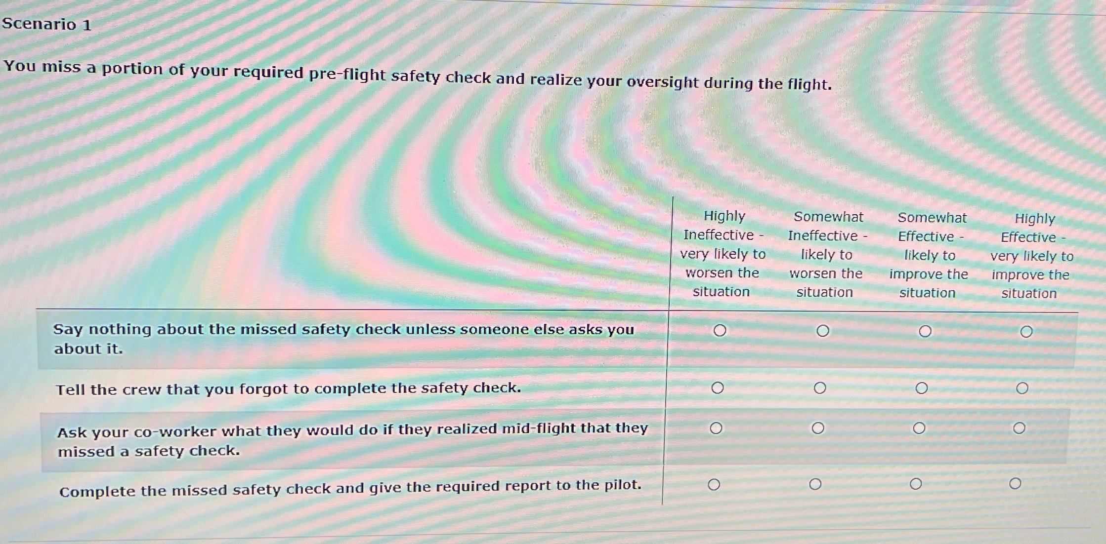 Solved Scenario 1You miss a portion of your required | Chegg.com