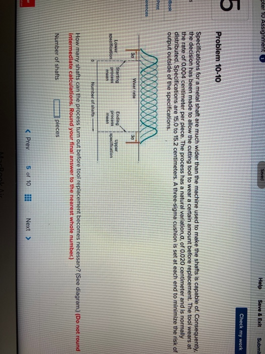 Solved pter 10 Assignment 1 Seved Help Save & Exit Submit | Chegg.com Solved pter 10 Assignment 1 Seved Help Save & Exit Submit | Chegg.com