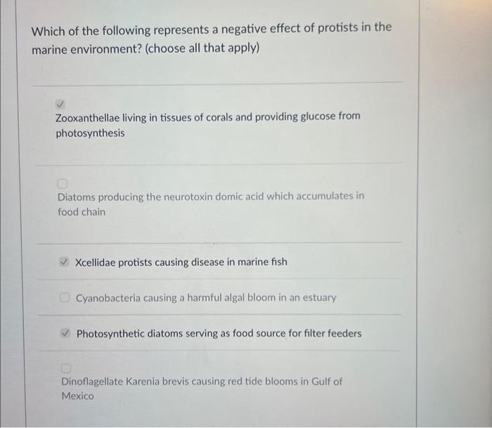Solved Match each of the following protists to their primary | Chegg.com