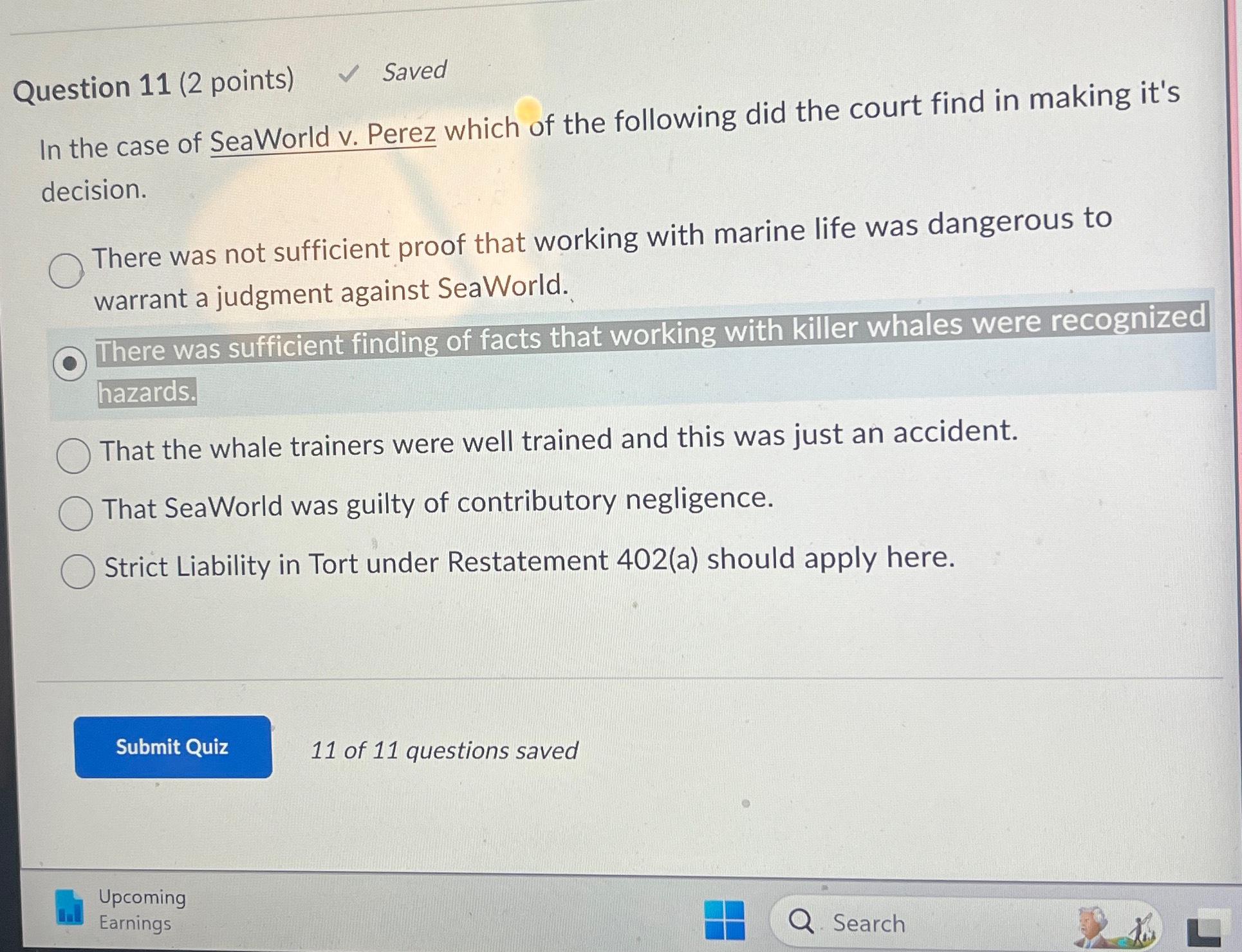Solved Question 11 (2 ﻿points) ﻿SavedIn the case of | Chegg.com
