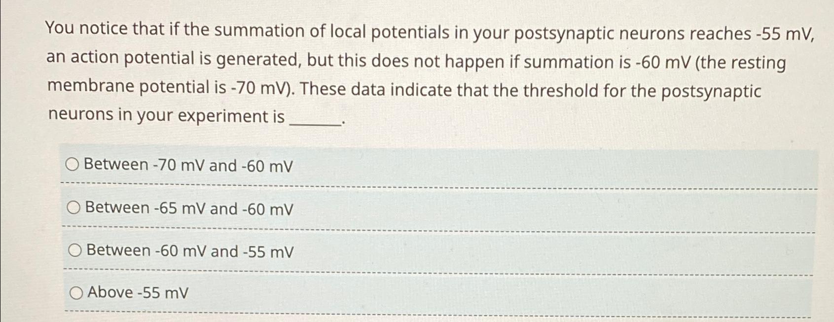 Solved You notice that if the summation of local potentials | Chegg.com