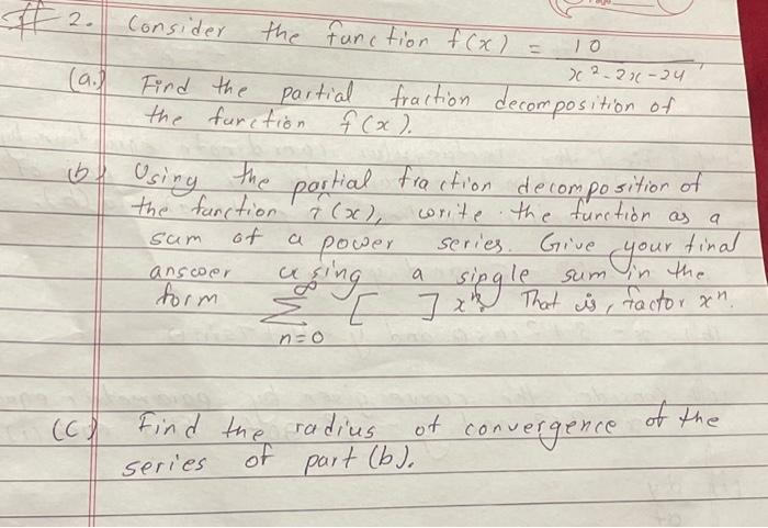 Solved 2. Consider the furction f(x)=x2−2x−2410, (a.) Find | Chegg.com Solved 2. Consider the furction f(x)=x2−2x−2410, (a.) Find | Chegg.com