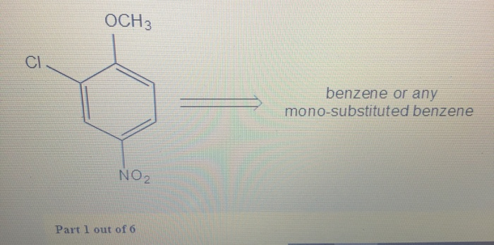 Solved design a synthesis of 2-chloro-4-nitroanisole from | Chegg.com