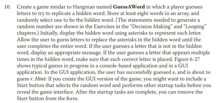 Solved Since your programs are Windows Form applications, | Chegg.com