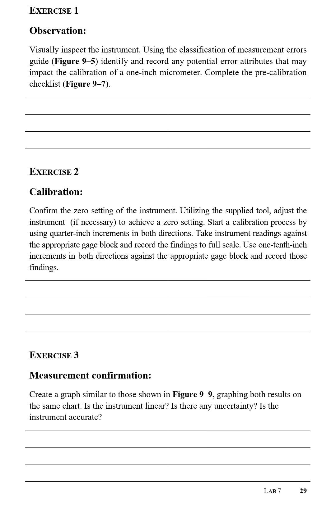LAB 3 Calibration Prerequisite: Chapter 9, | Chegg.com