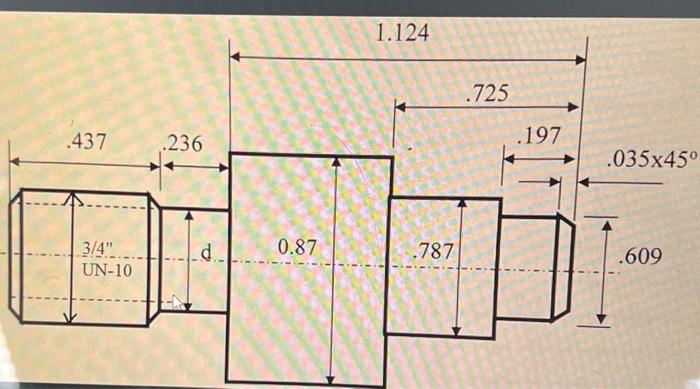 Solved write a G code to be used on a turning machine | Chegg.com