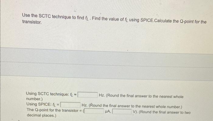 The Common Emitter Circuit In The Following Figure Is