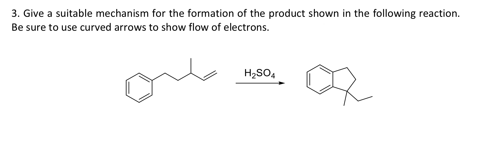 Solved Give a suitable mechanism for the formation of the | Chegg.com
