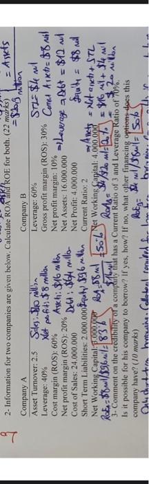 Solved 2- I need clarification of the answers below (what | Chegg.com