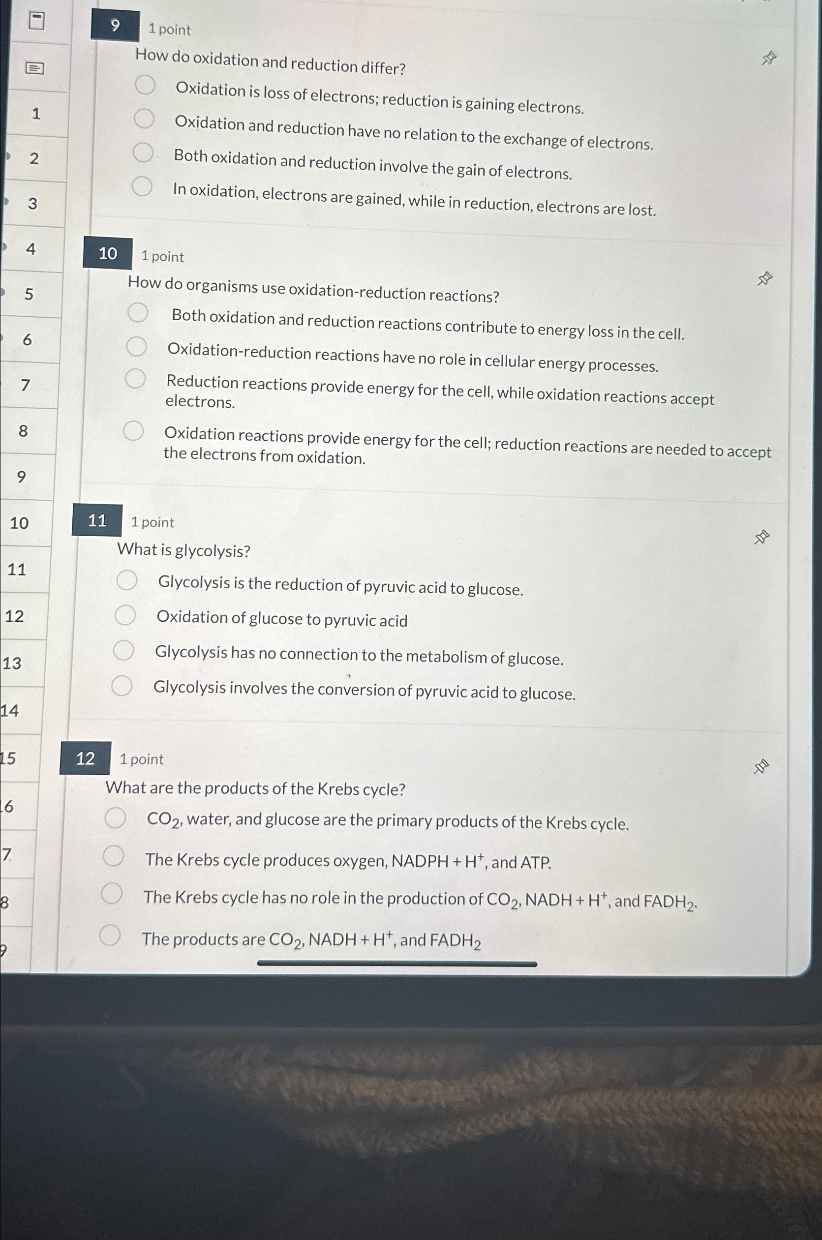 Solved 91 ﻿pointHow do oxidation and reduction | Chegg.com