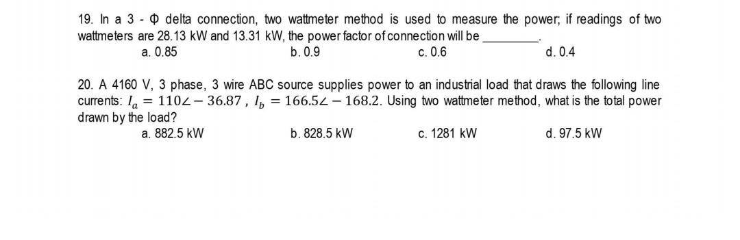 Solved 9. Three unequal single-phase induction motor are | Chegg.com