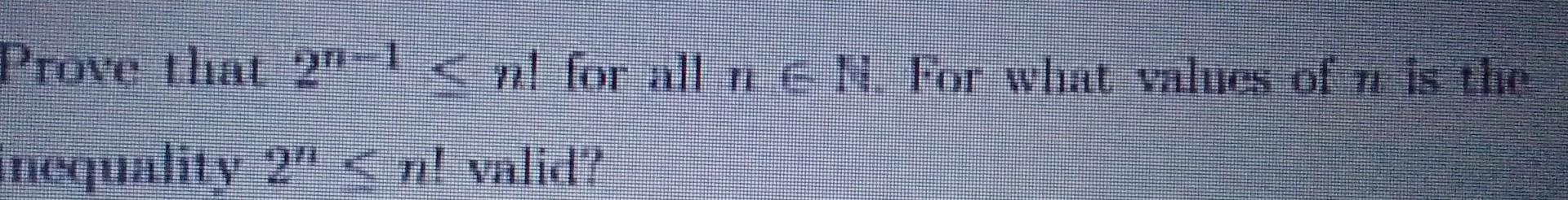 Solved Prove that 2-1 | Chegg.com