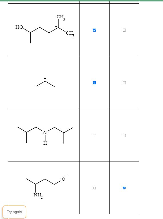 Solved Lewis acid or Lewis base the following structures? | Chegg.com