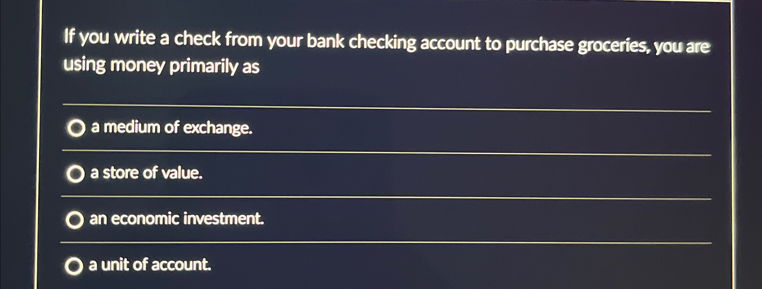 Solved If you write a check from your bank checking account | Chegg.com