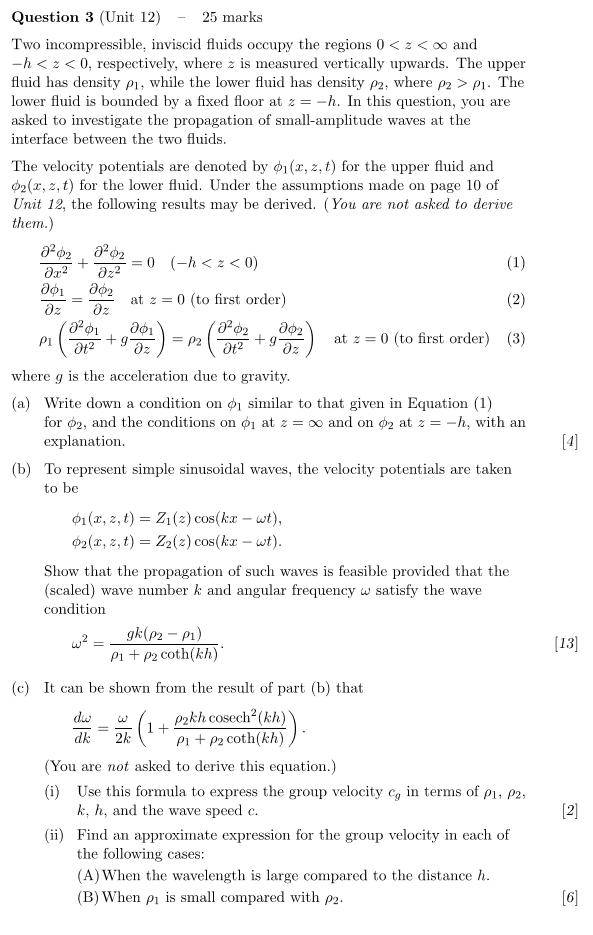 Solved Question 3 (Unit 12) ,-,25 marksTwo incompressible, | Chegg.com Solved Question 3 (Unit 12) ,-,25 marksTwo incompressible, | Chegg.com