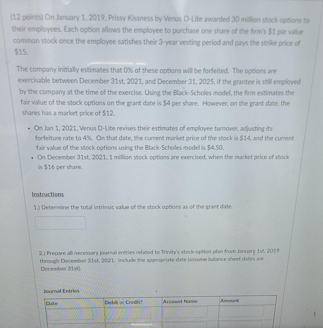 Solved Just two journal entries? | Chegg.com