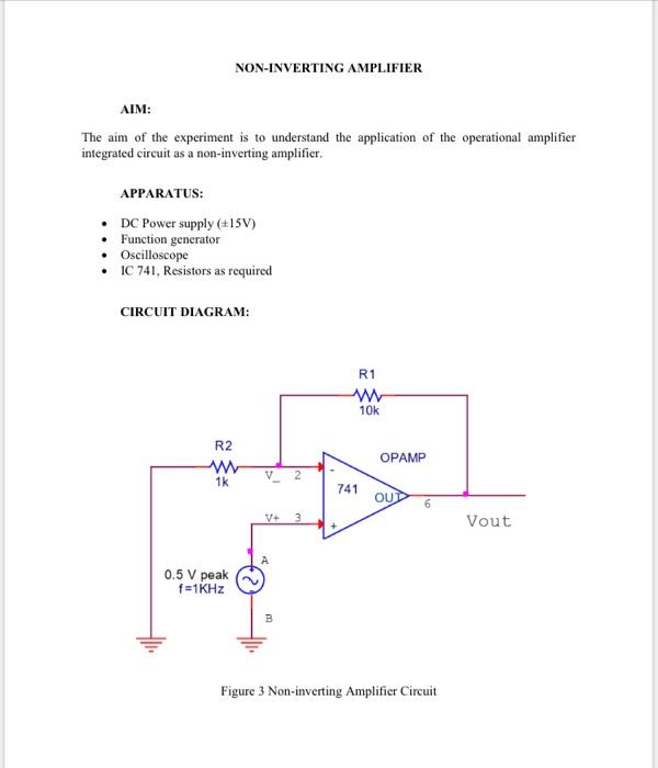 Solved AIM: The aim of the experiment is to understand the | Chegg.com